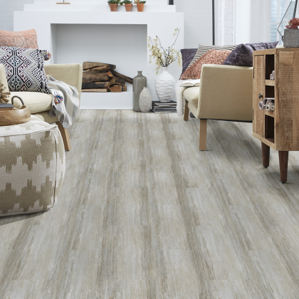 Mannington ADURA RIGID Cascade Harbor Beige Vinyl Tile Flooring RGR110 ...
